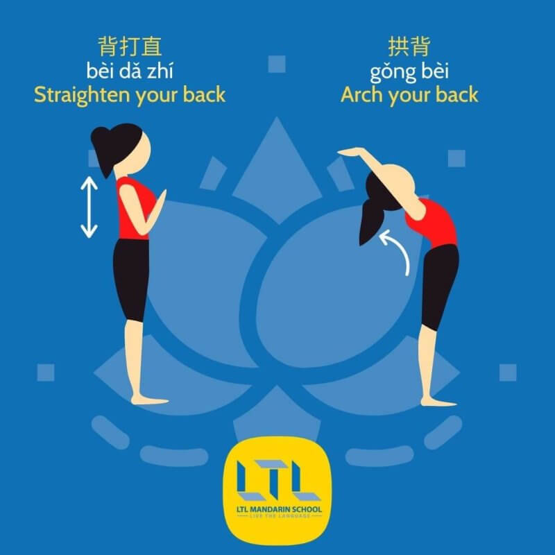 Yoga in Chinese 🧘‍♀️ - 89 Words to Become an Expert Yogi